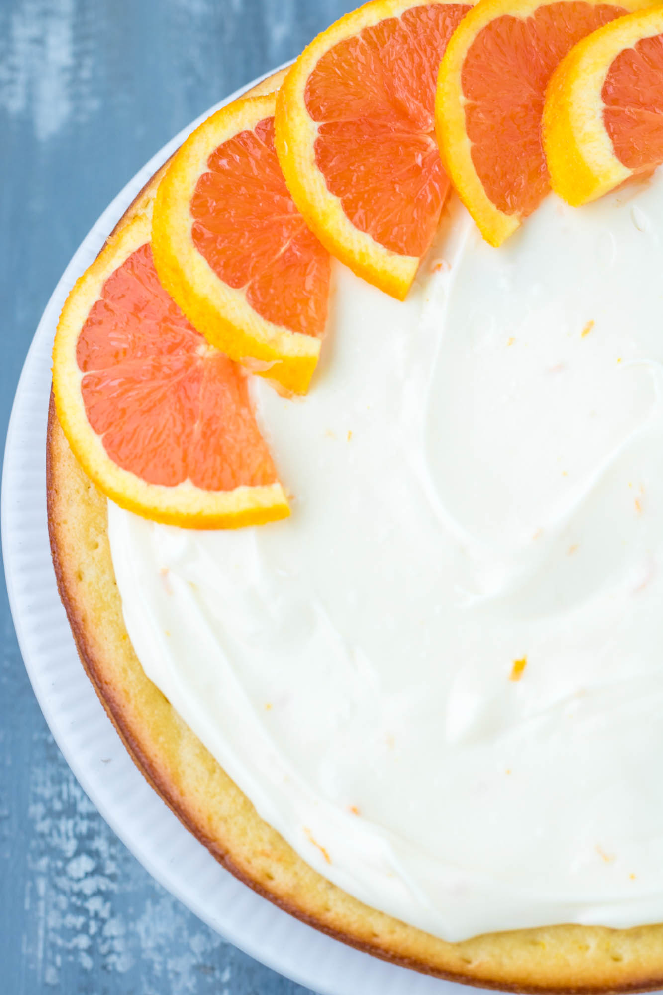 Cara Cara Orange Cake with Orange Cream Cheese Icing - Piper Cooks