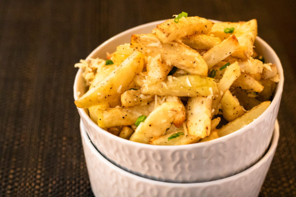 Parmesan Garlic French Fries - Piper Cooks