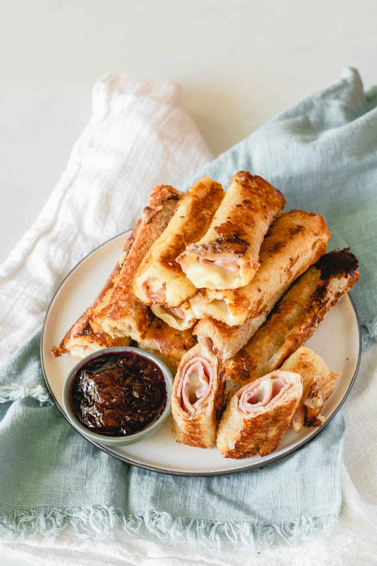 Monte Cristo Roll-ups - Piper Cooks