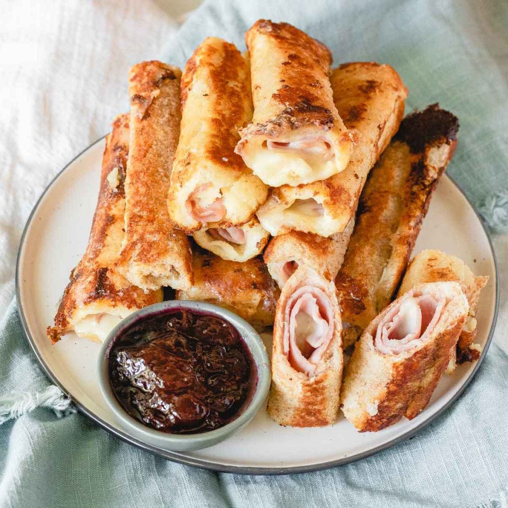 Monte Cristo Roll-ups - Piper Cooks
