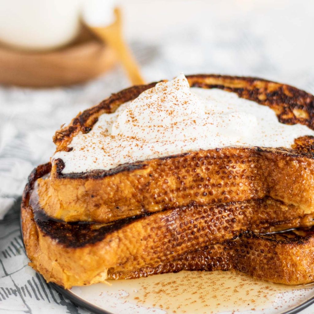 Easy Eggnog French Toast Recipe - Piper Cooks