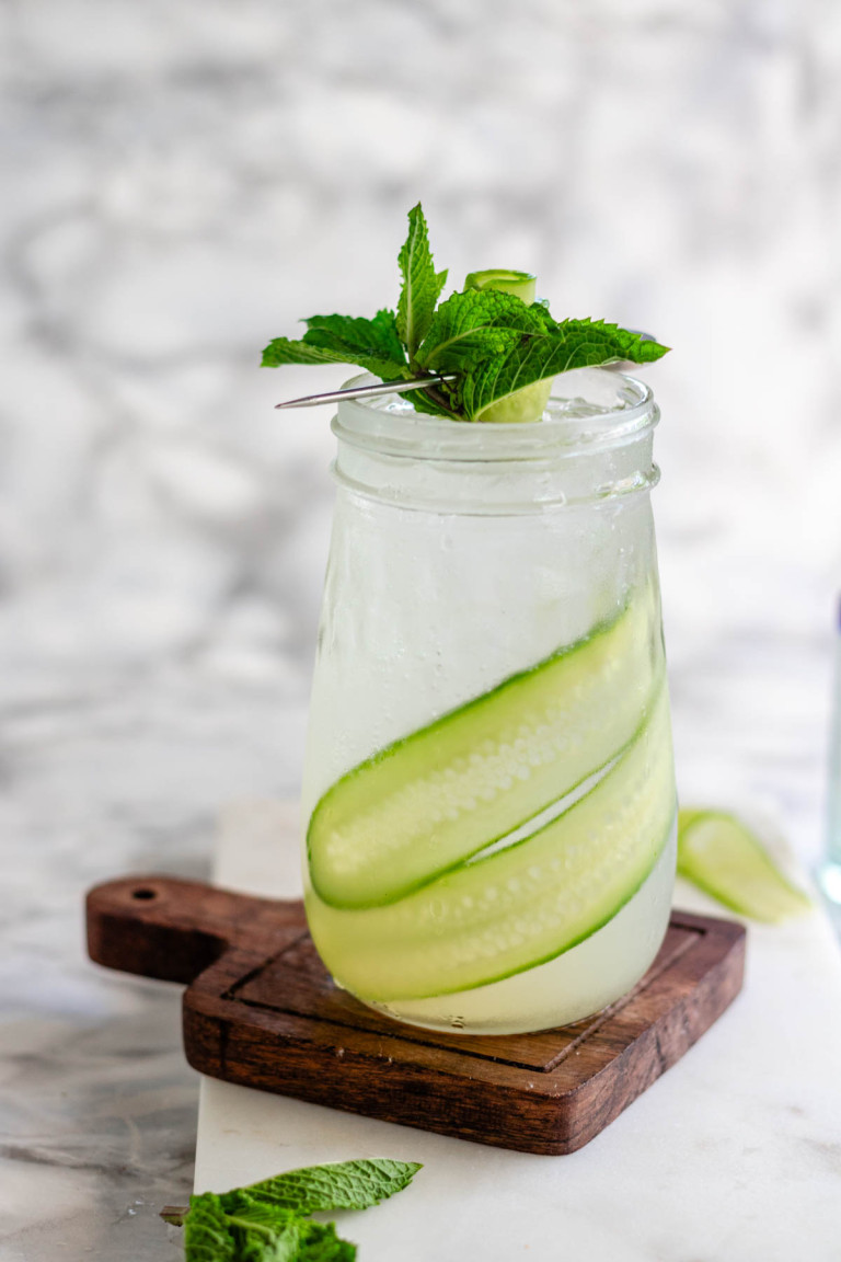 Cucumber Collins | Vodka Cocktail - Piper Cooks