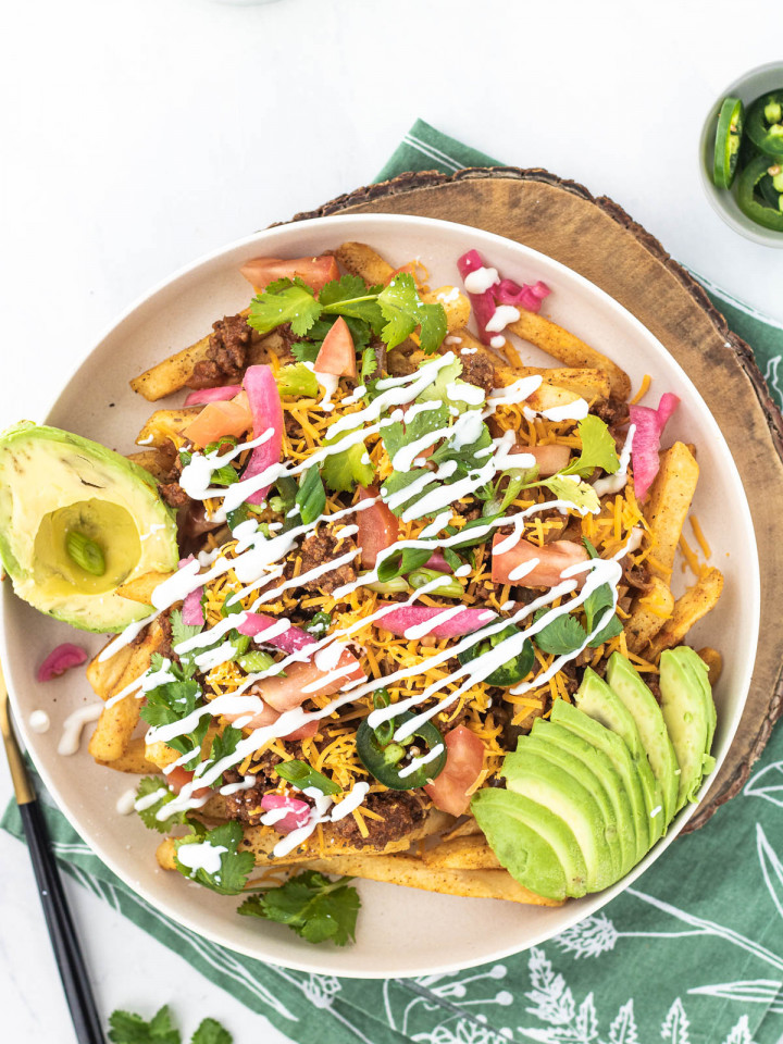 Loaded Taco Fries - Piper Cooks