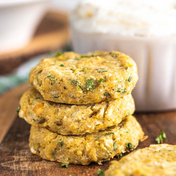 Chickpea Patties - Piper Cooks