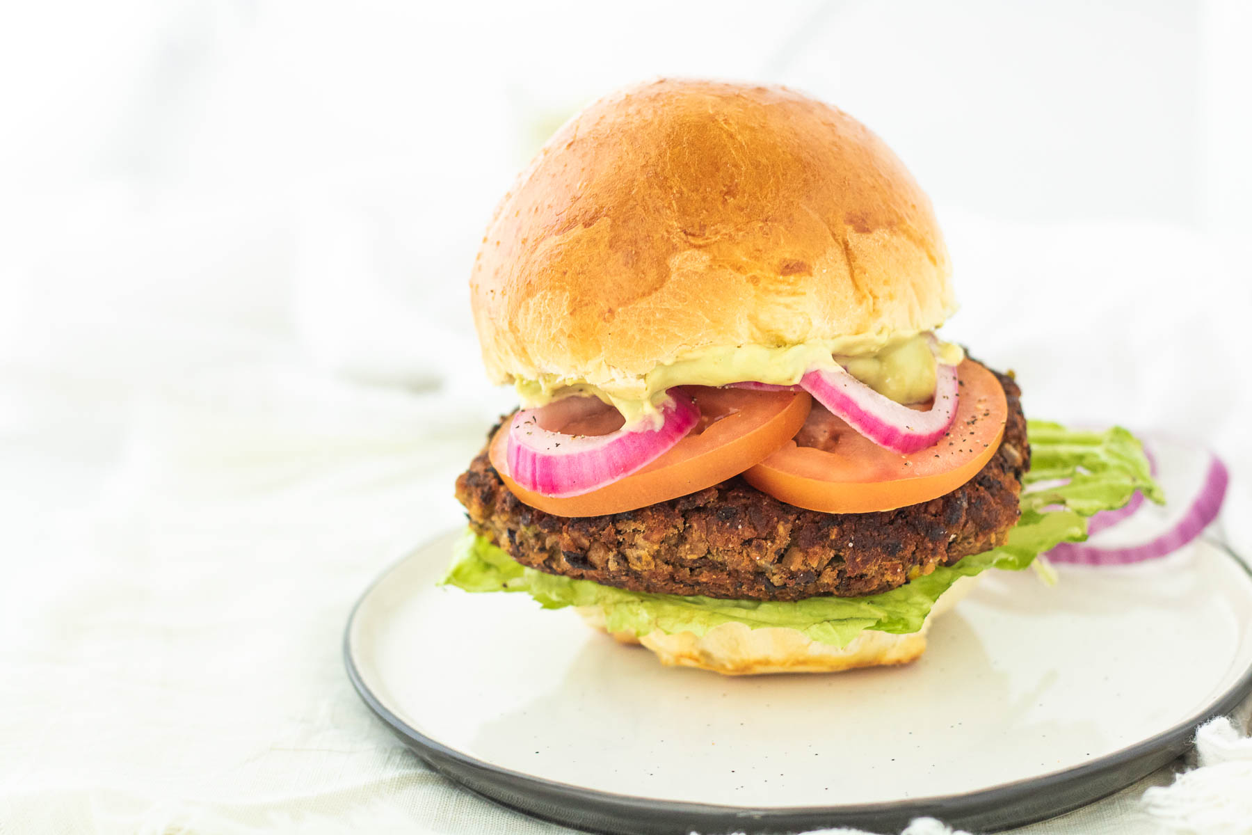 Chipotle Black Bean Burger - Piper Cooks