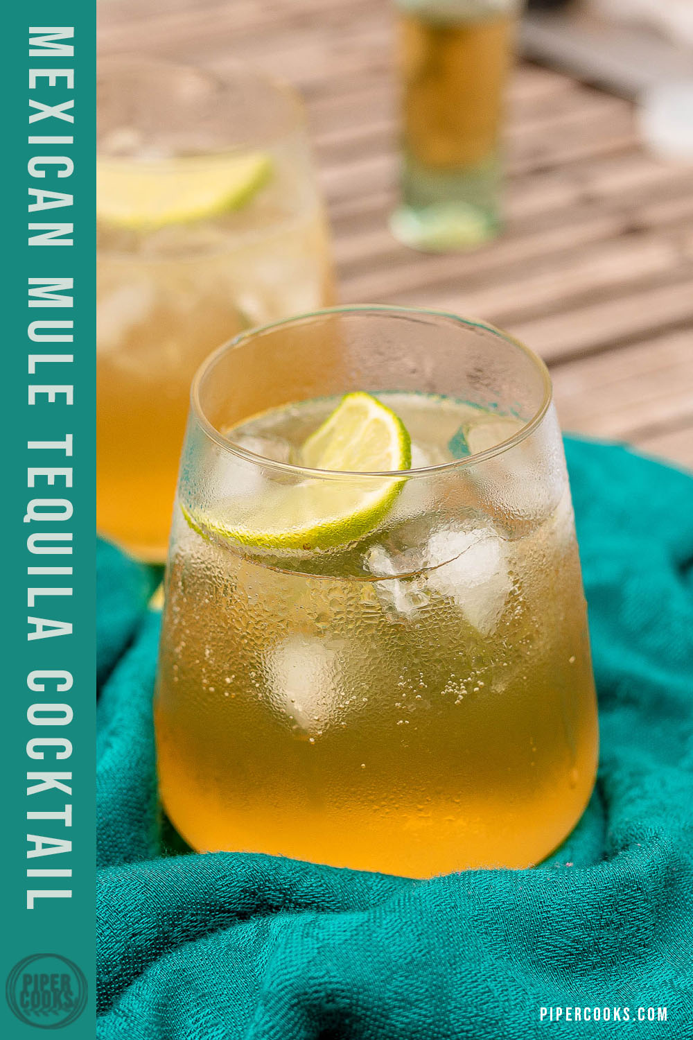 Mexican Mule - A Tequila Moscow Mule Cocktail - Piper Cooks