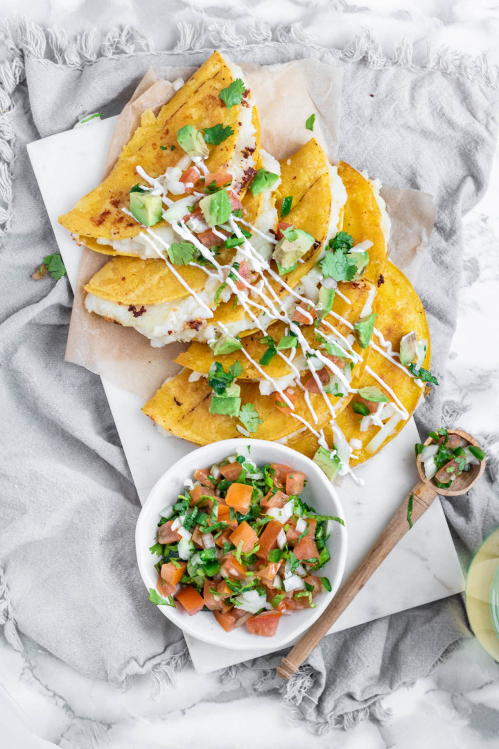 Crispy Potato Tacos - Piper Cooks