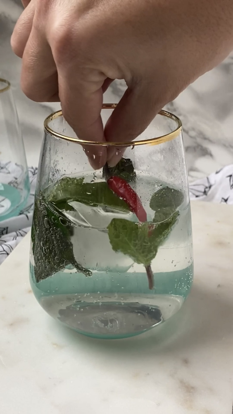 Thai Inspired Vodka Cocktail - Piper Cooks
