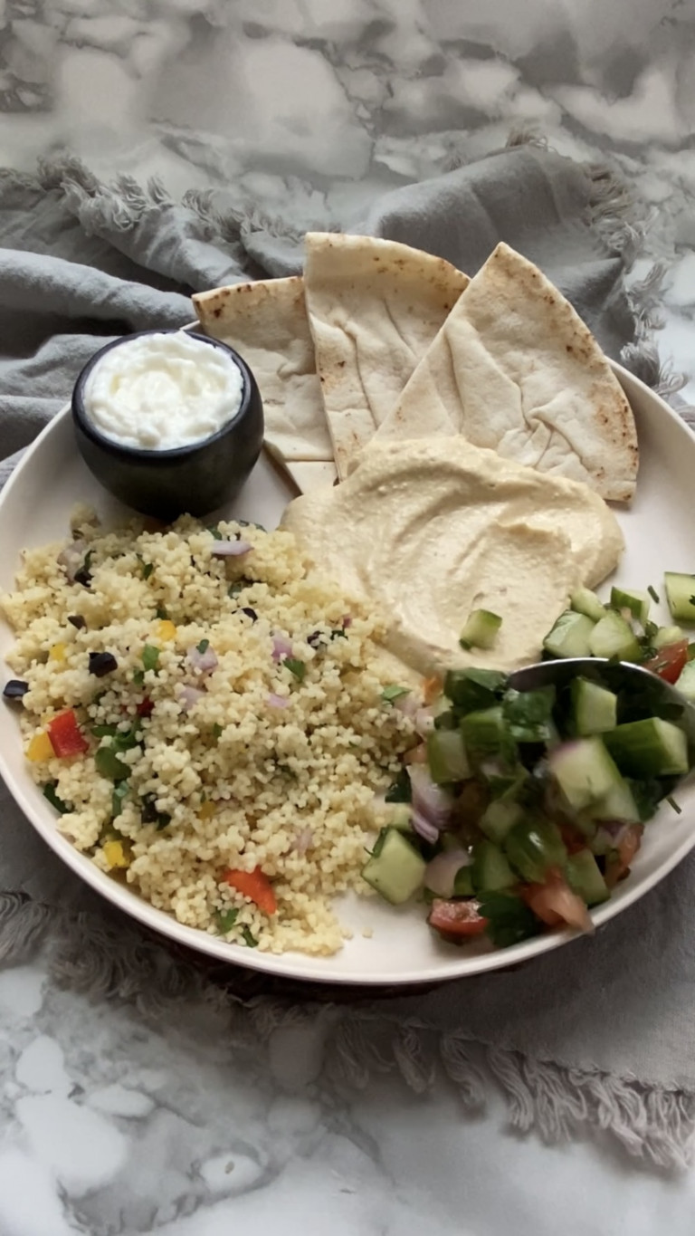Chicken Shawarma Plate - Piper Cooks