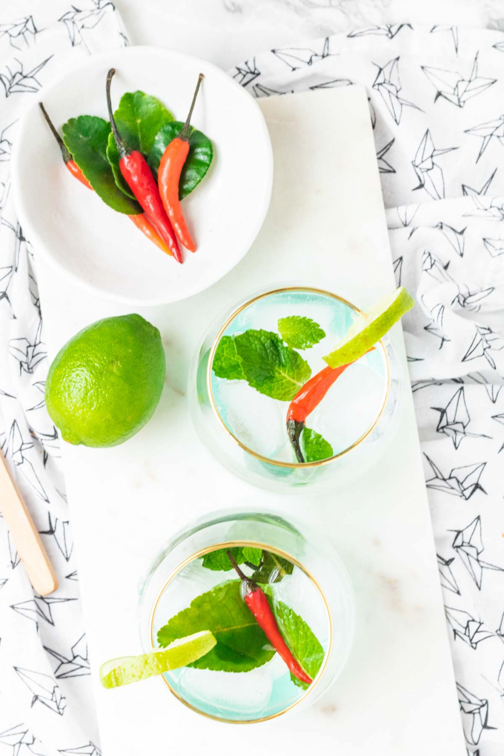 Thai Inspired Vodka Cocktail - Piper Cooks