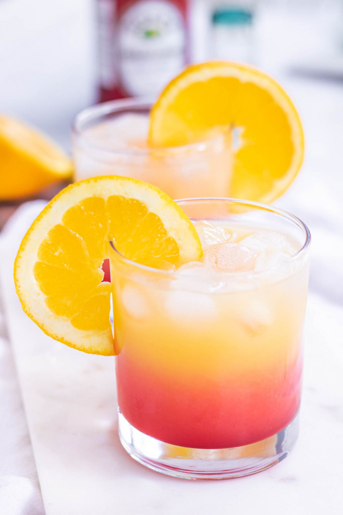 Vodka Sunrise Cocktail - Piper Cooks