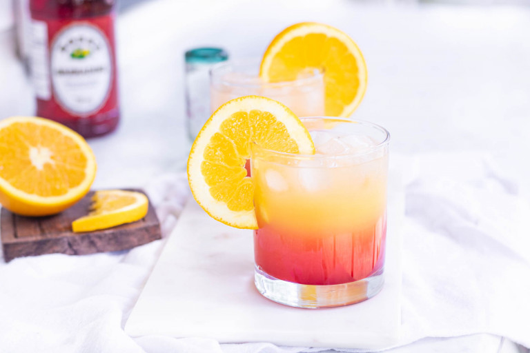 Vodka Sunrise Cocktail - Piper Cooks
