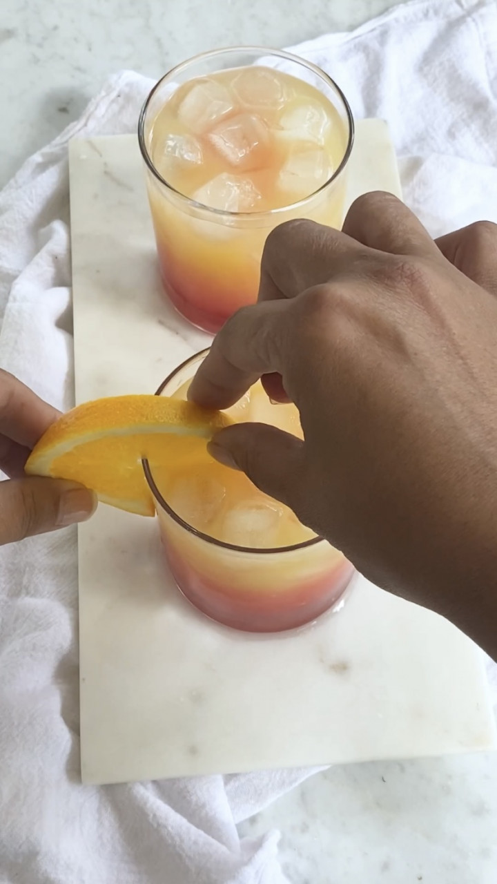 Vodka Sunrise Cocktail - Piper Cooks