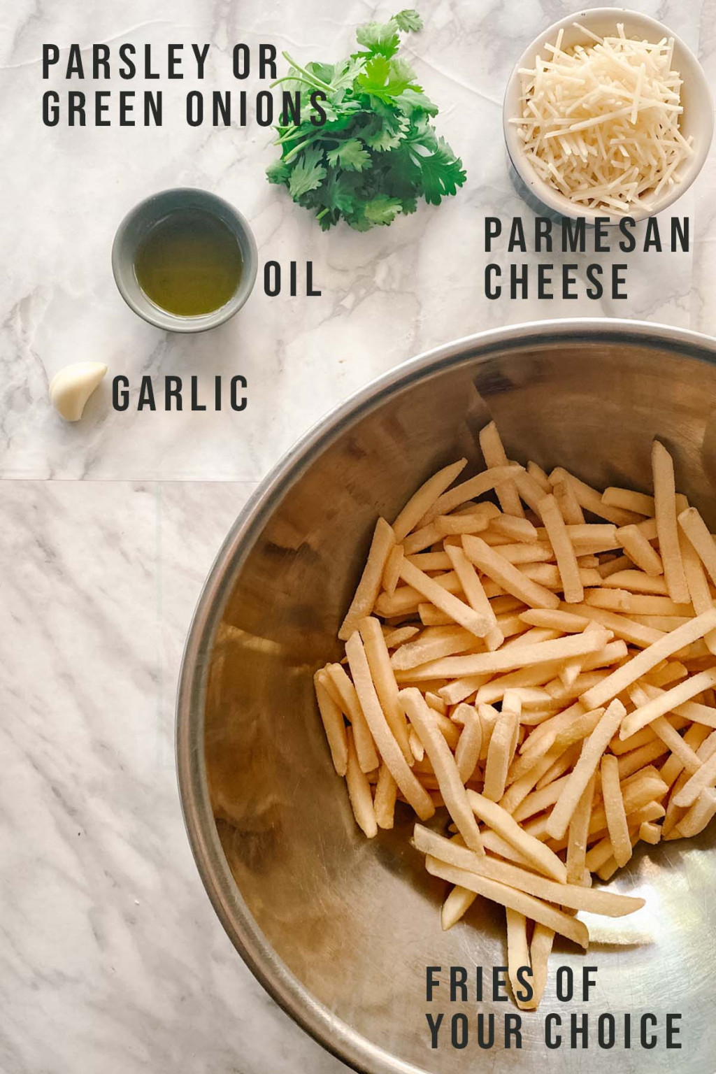 Parmesan Garlic French Fries - Piper Cooks