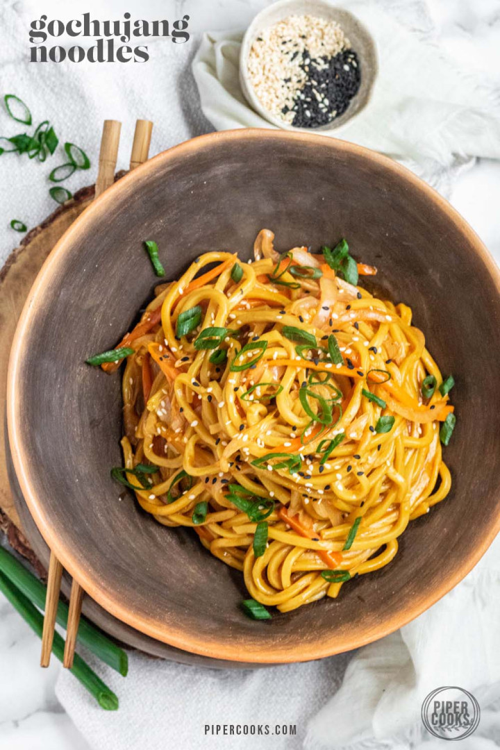 Gochujang Noodles - Piper Cooks
