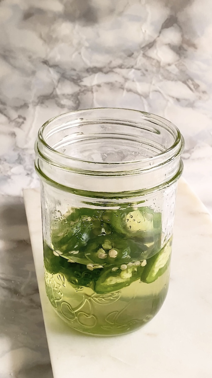 Jalapeño Simple Syrup - Piper Cooks