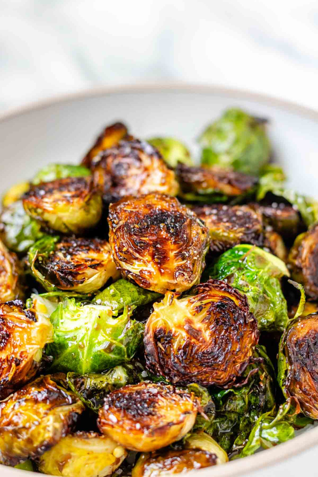 Easy Brown Sugar Brussels Sprouts Recipe - Piper Cooks