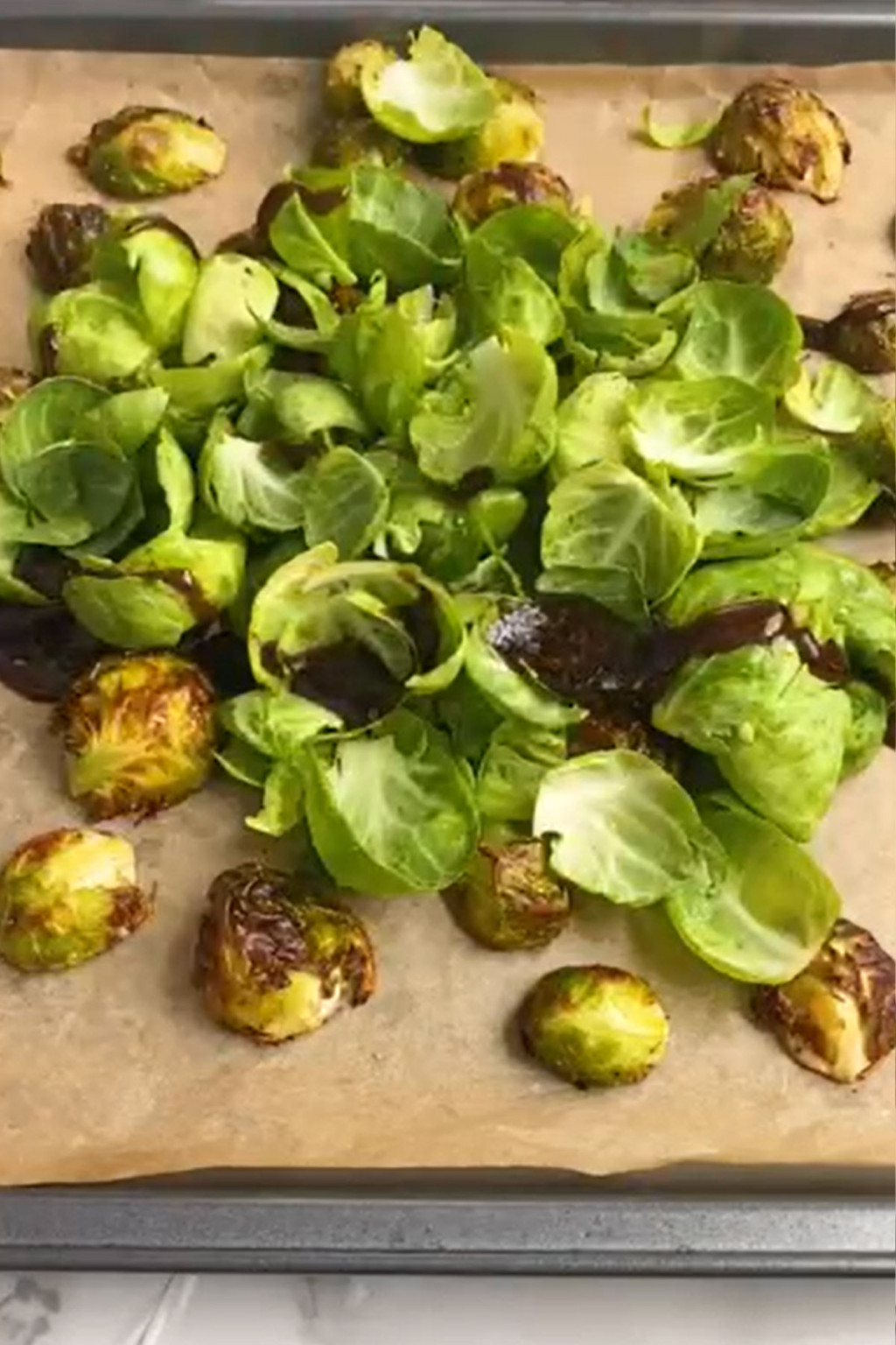 Easy Brown Sugar Brussels Sprouts Recipe - Piper Cooks