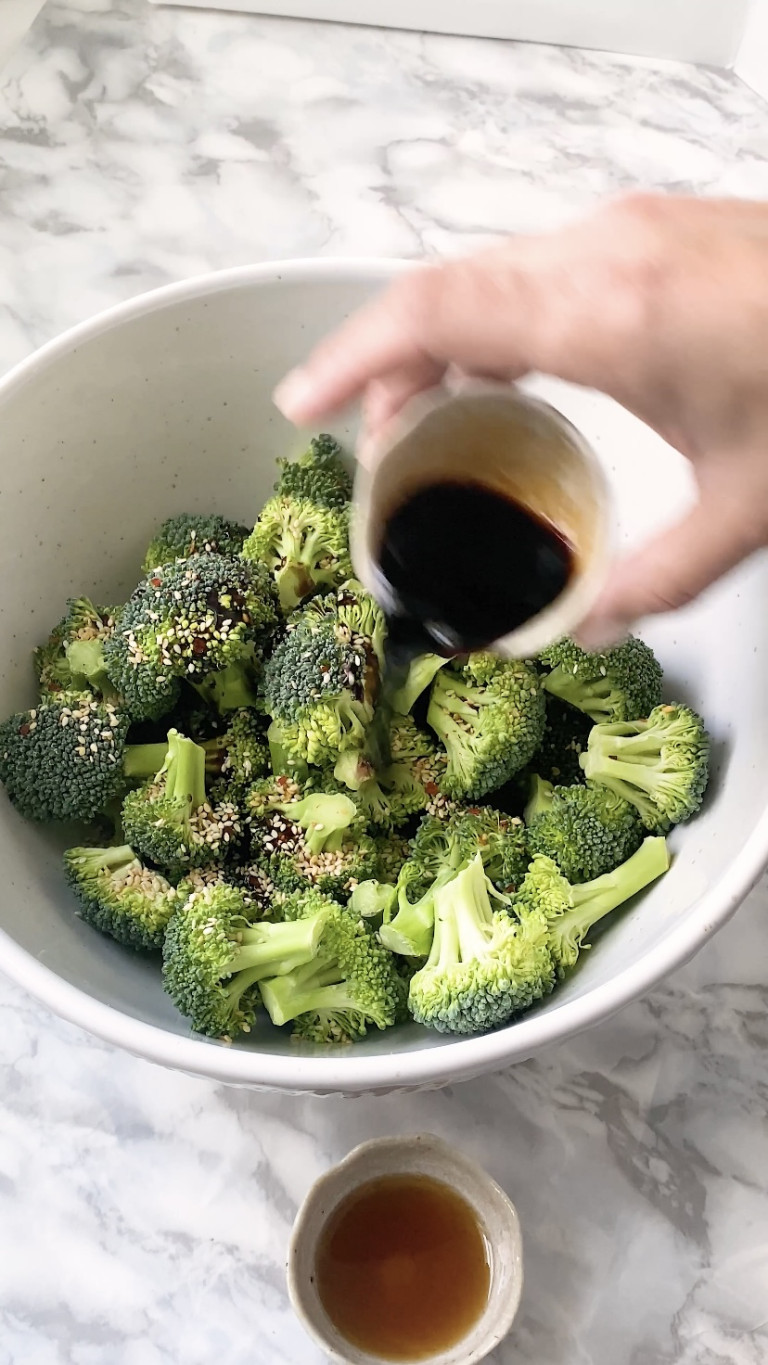 Quick Oven Roasted Sesame Broccoli Recipe - Piper Cooks