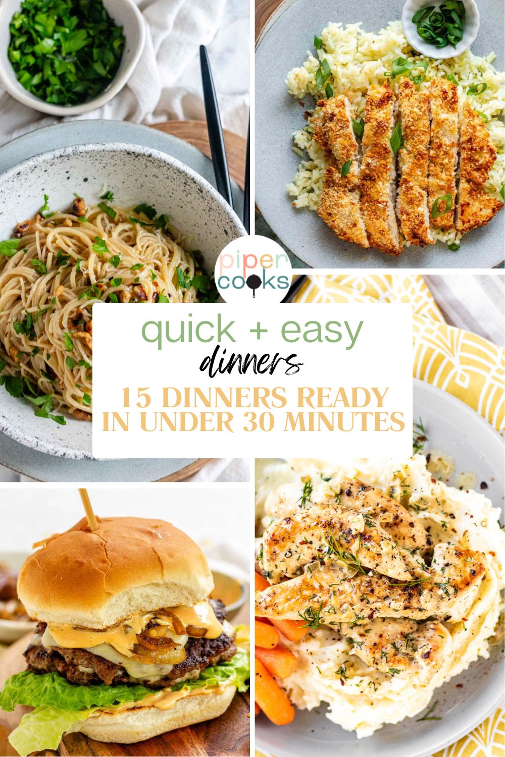 30-Minute Meals for When You’re Over It But Hungry - Piper Cooks