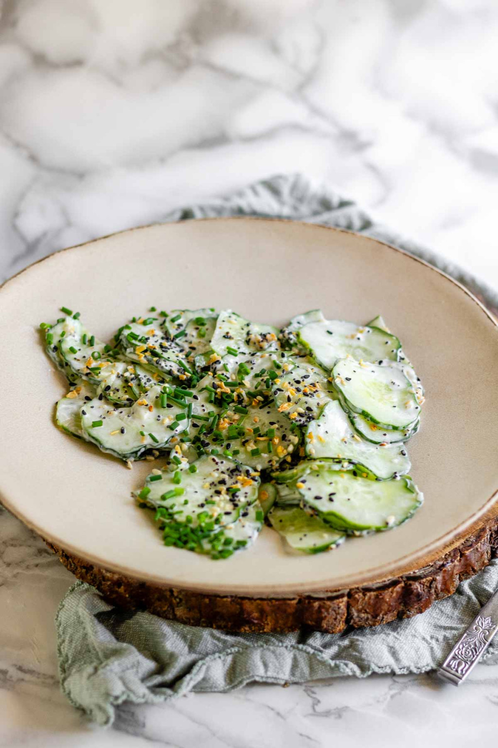 Everything Cucumber Salad - Piper Cooks