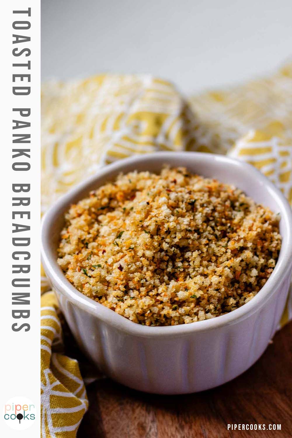 Toasted Panko Breadcrumbs - Piper Cooks