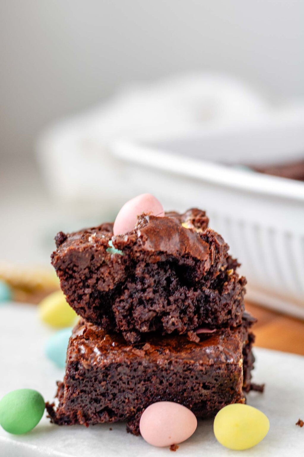 Mini Egg Brownies - Piper Cooks