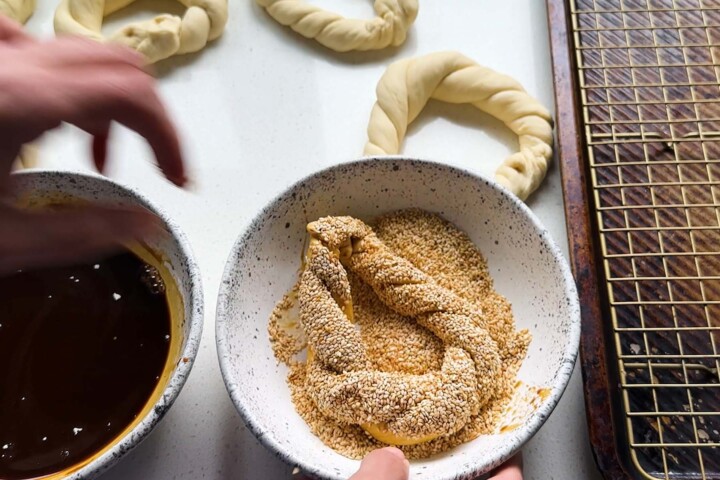 Turkish Simit Recipe (Sesame Bread Rings) - Piper Cooks