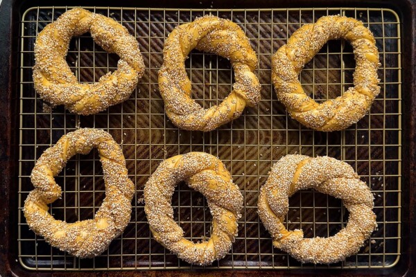 Turkish Simit Recipe (Sesame Bread Rings) - Piper Cooks
