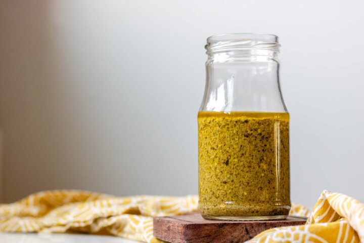Pesto Salad Dressing - Piper Cooks
