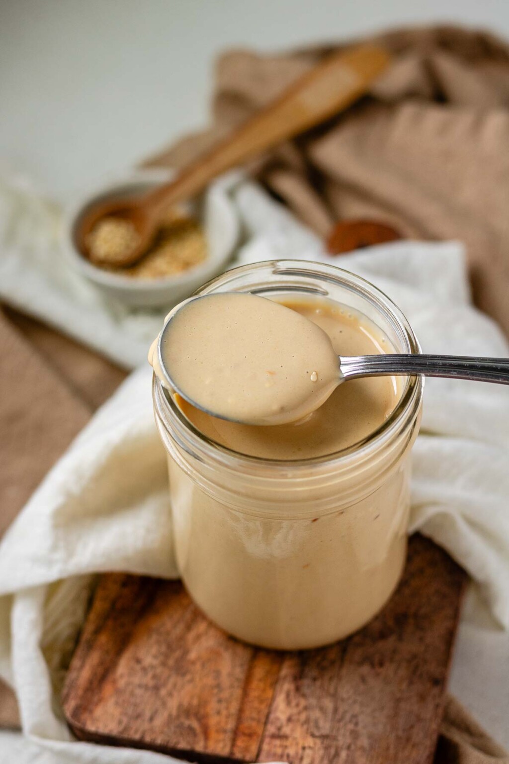 Creamy Sesame Dressing - Piper Cooks