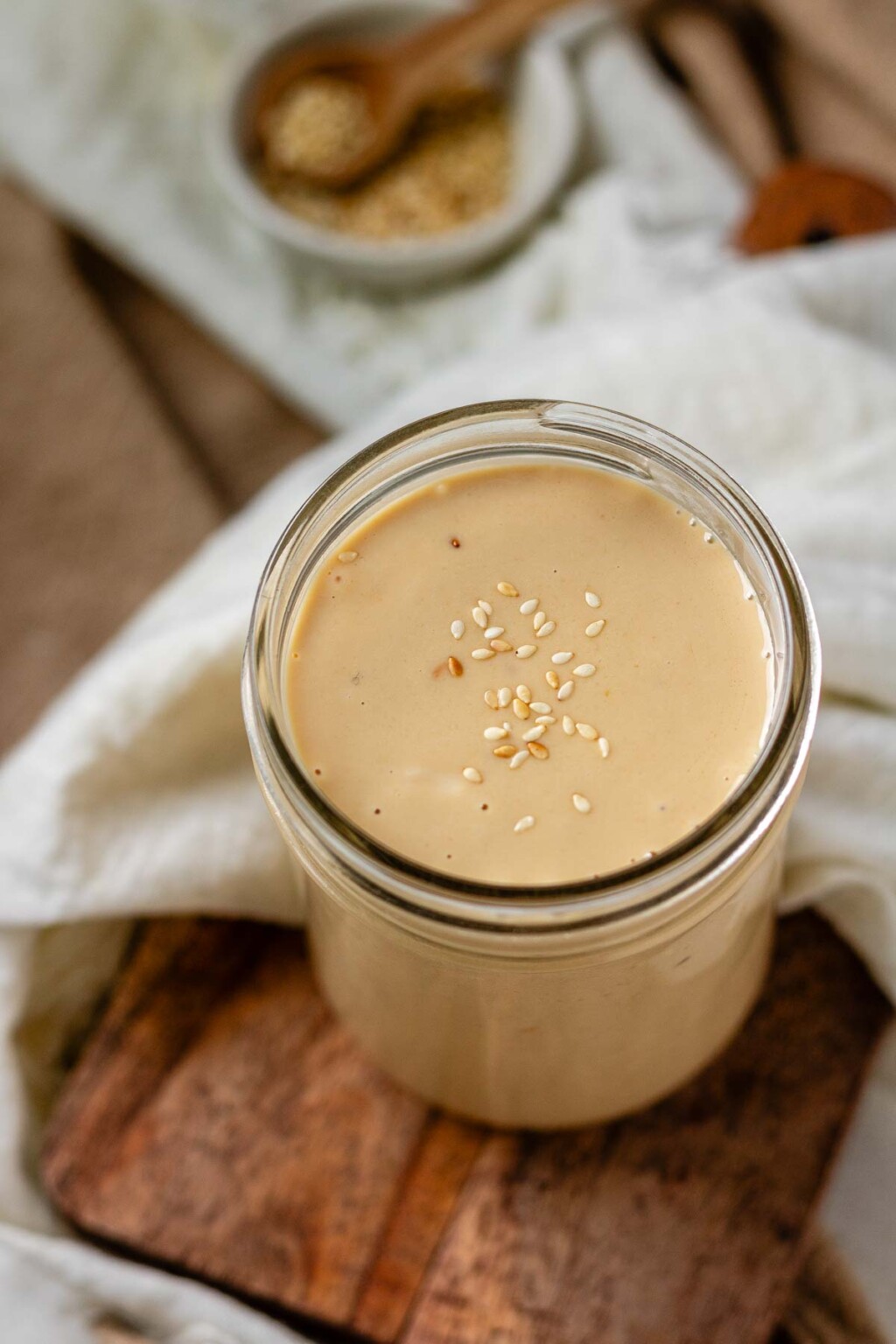 Creamy Sesame Dressing - Piper Cooks
