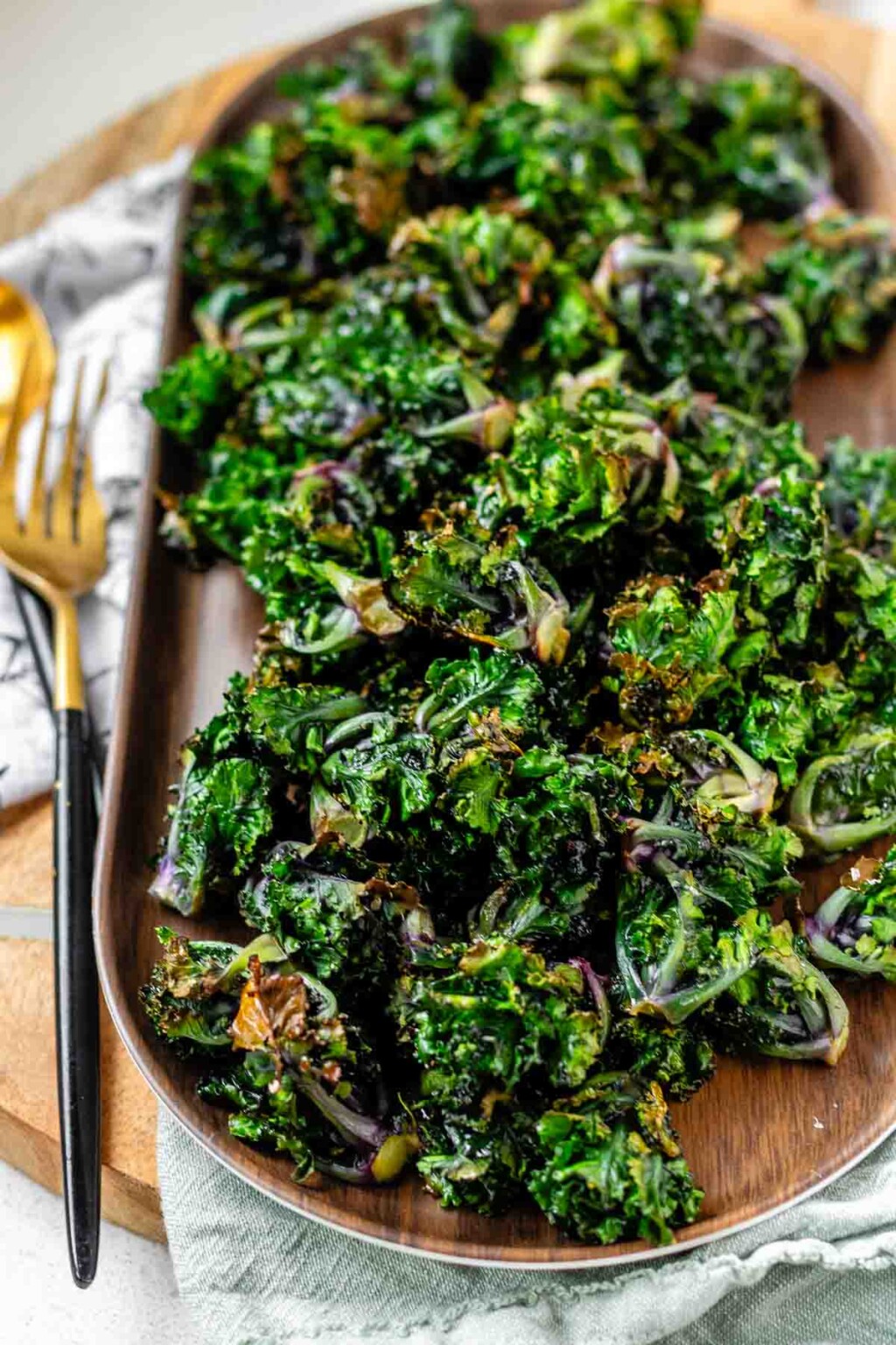 Roasted Kalettes - Piper Cooks