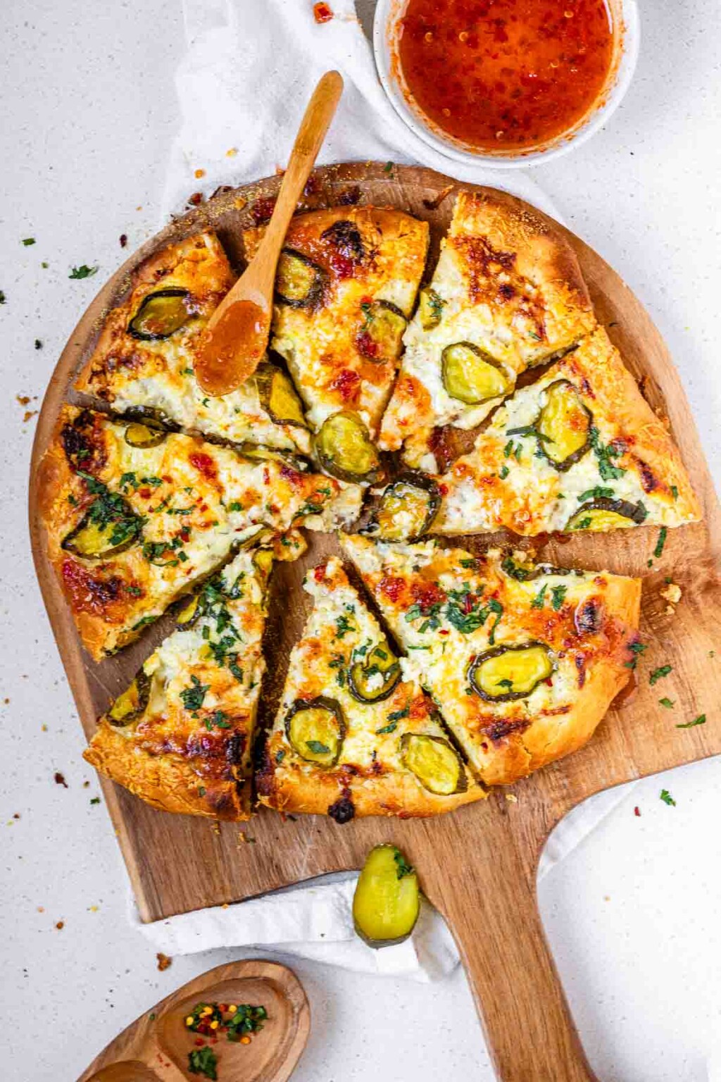 Pickle Pizza - Piper Cooks