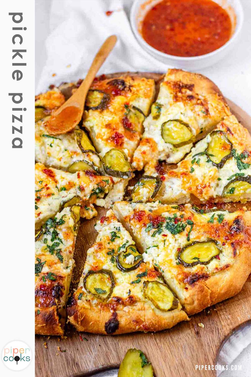 Pickle Pizza - Piper Cooks